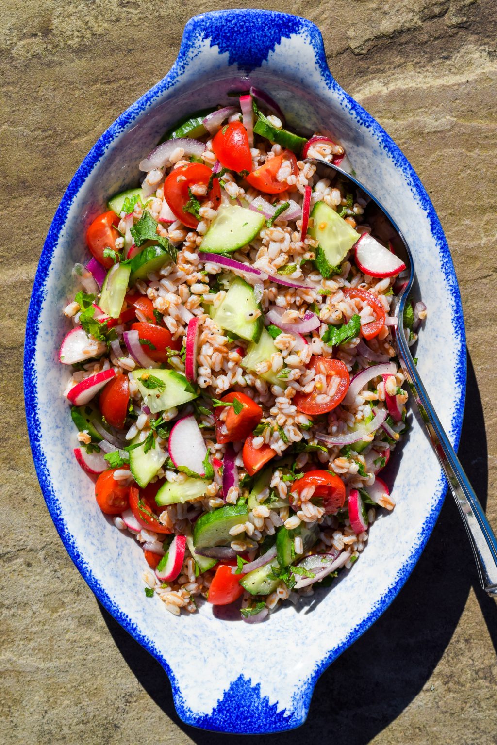 Recipe: Fattouch Grain Salad | Rachel Phipps