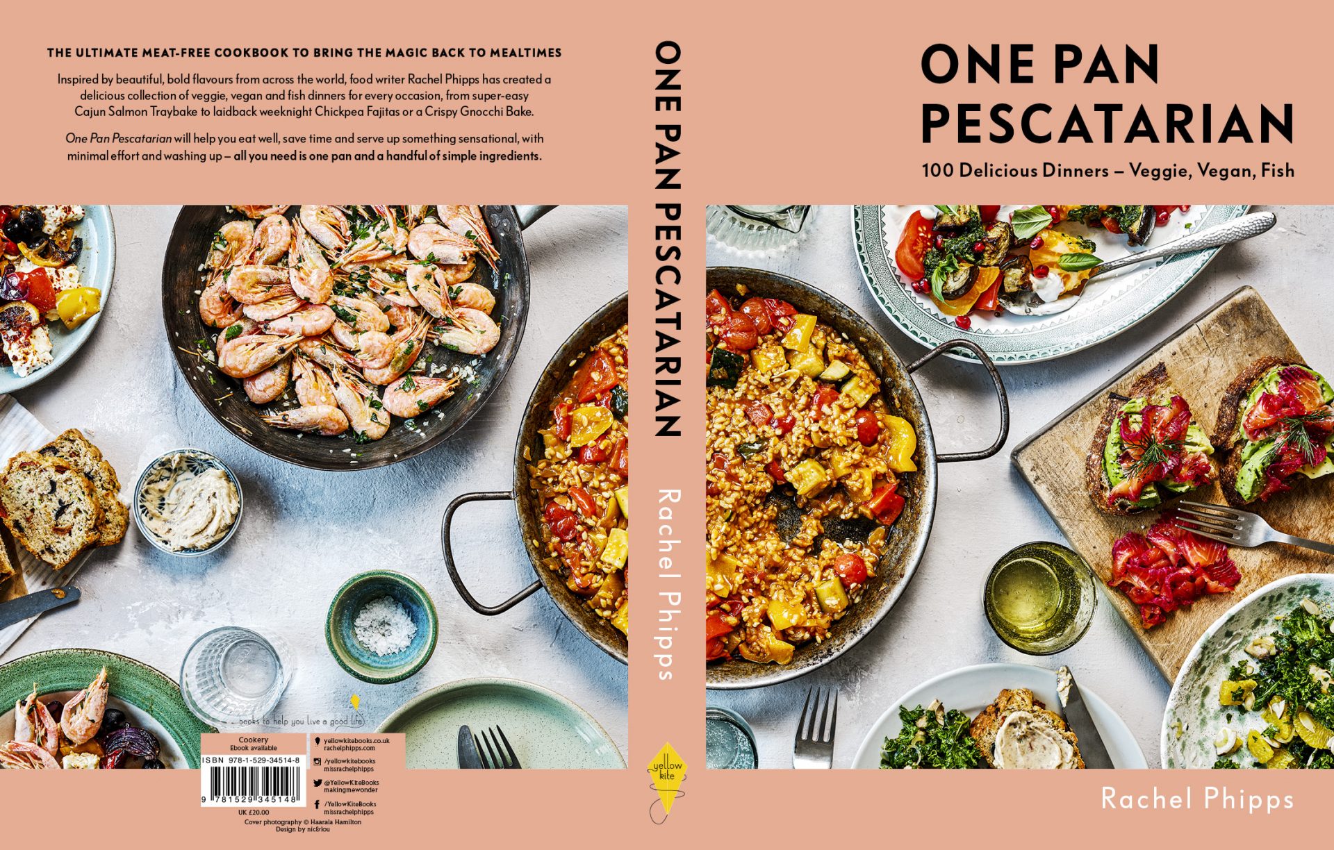How We Designed The Cover For One Pan Pescatarian | Rachel Phipps