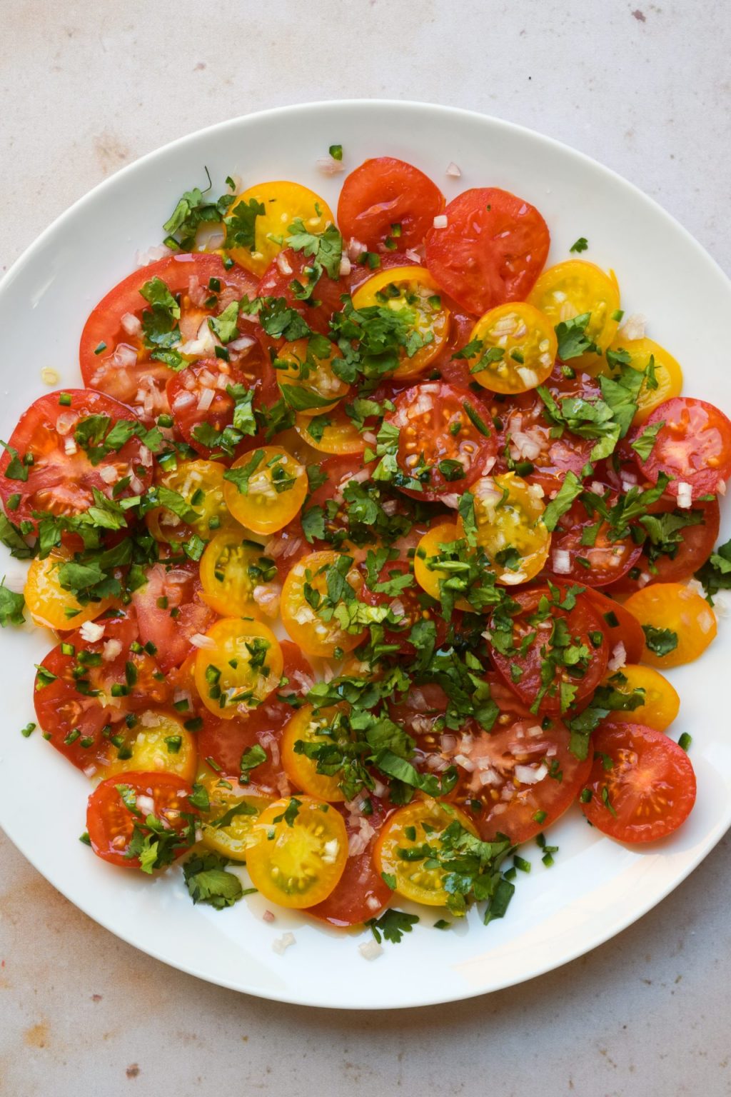 Pico de Gallo Tomato Salad (Mexican Tomato Salad) | Rachel Phipps