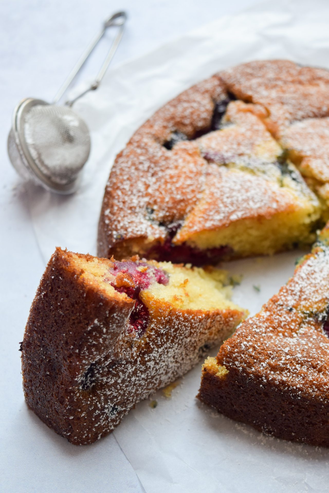 Recipe: Frozen Berry Buttermilk Cake | Rachel Phipps