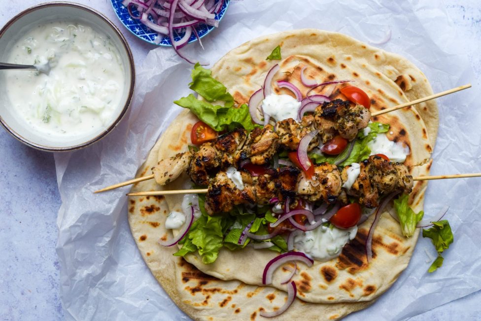 From Scratch Homemade Chicken Gyros | Rachel Phipps