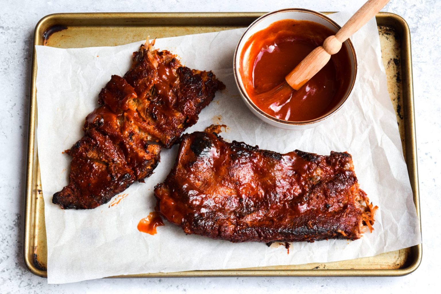 Best Ever Barbecue Ribs (Oven + Barbecue Options) | Rachel Phipps