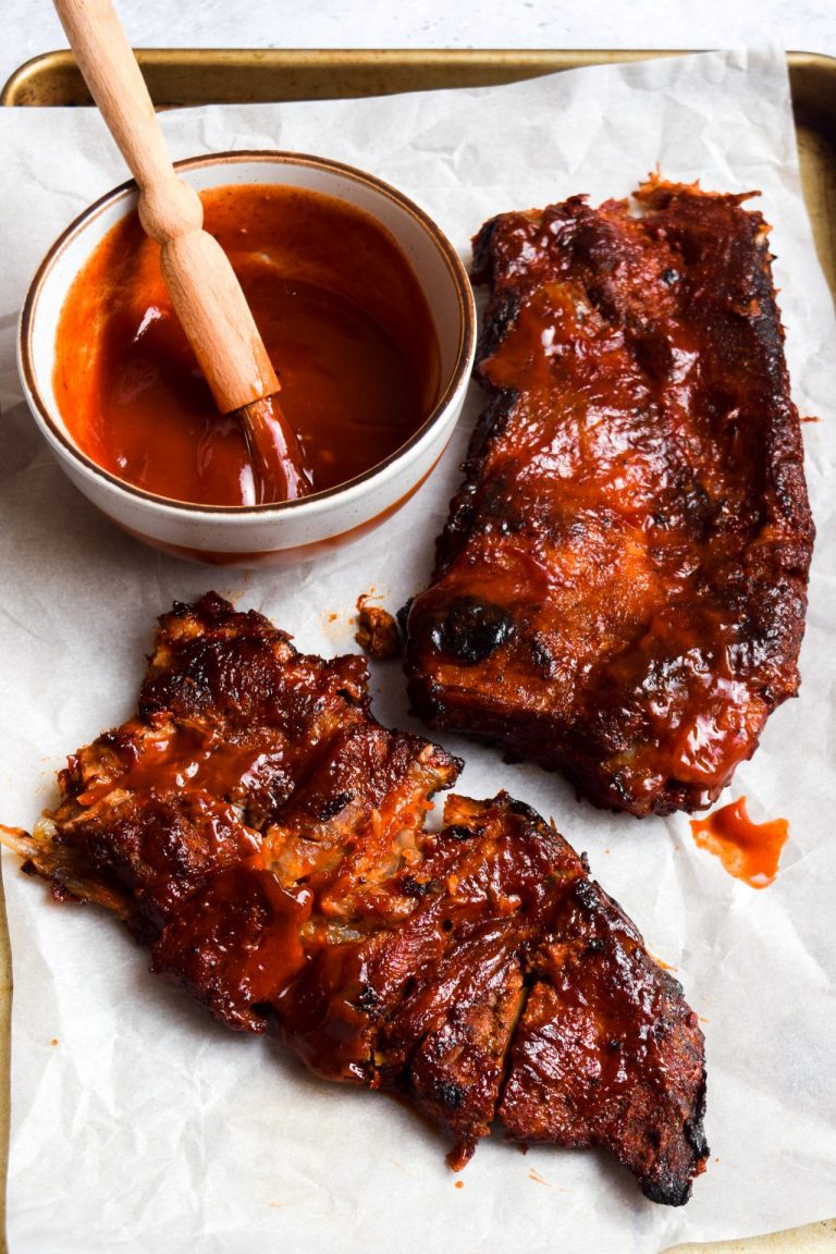 Best Ever Barbecue Ribs (Oven + Barbecue Options) | Rachel Phipps
