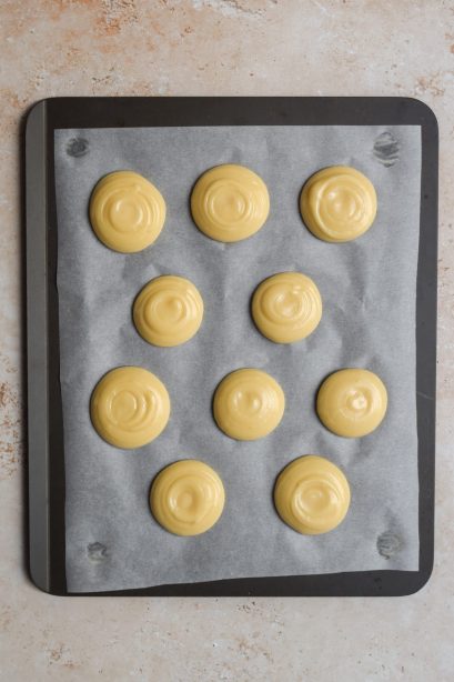 Christmas Kitchen: Toasted Hazelnut & Caramel Choux Wreath | Rachel Phipps