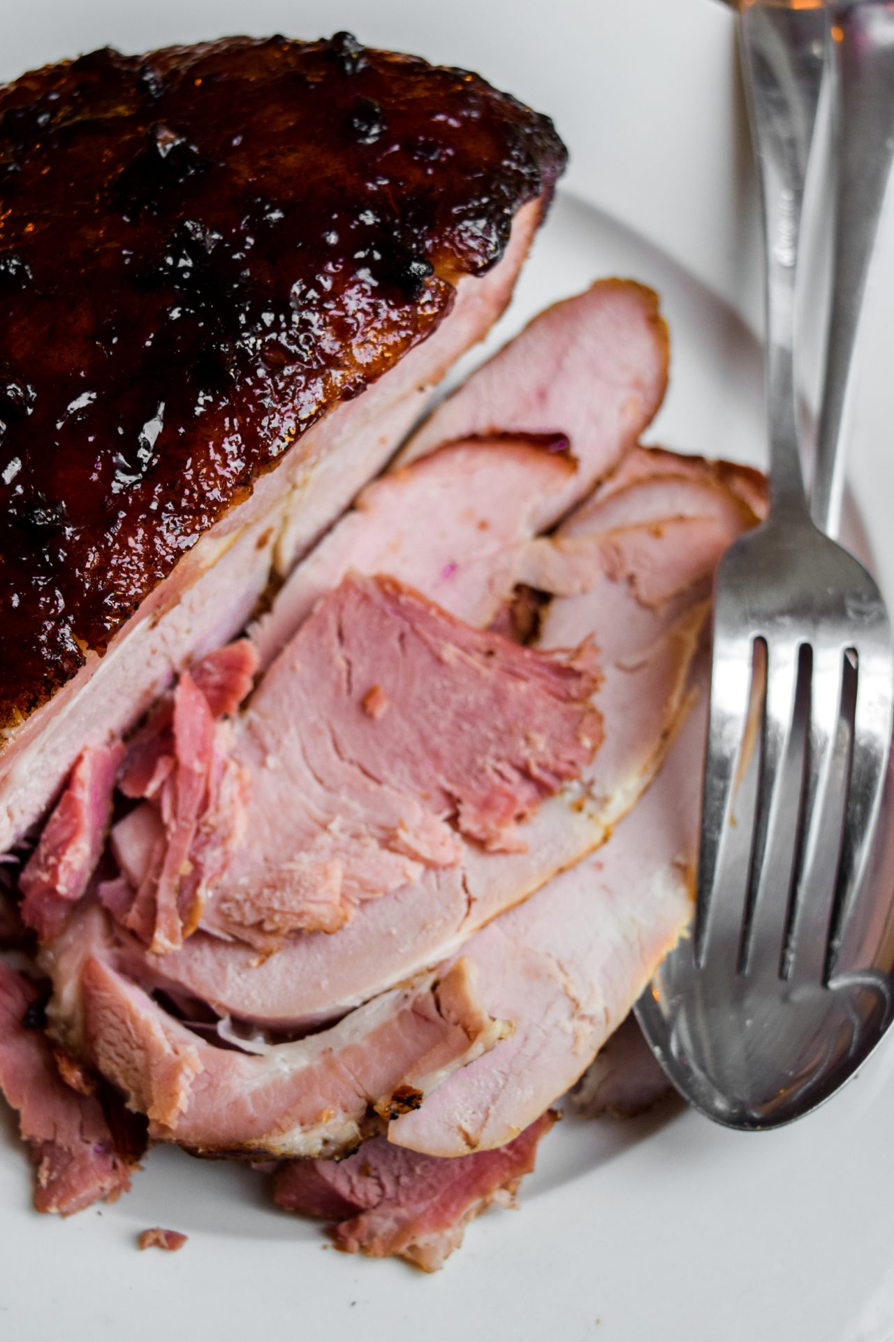Christmas Kitchen: Two Person Spiced Cherry Glazed Ham | Rachel Phipps