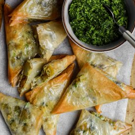 Air Fryer Samosas with Filo Pastry | Rachel Phipps