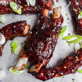 Chinese Pork Spare Ribs (Oven Roasted) | Rachel Phipps