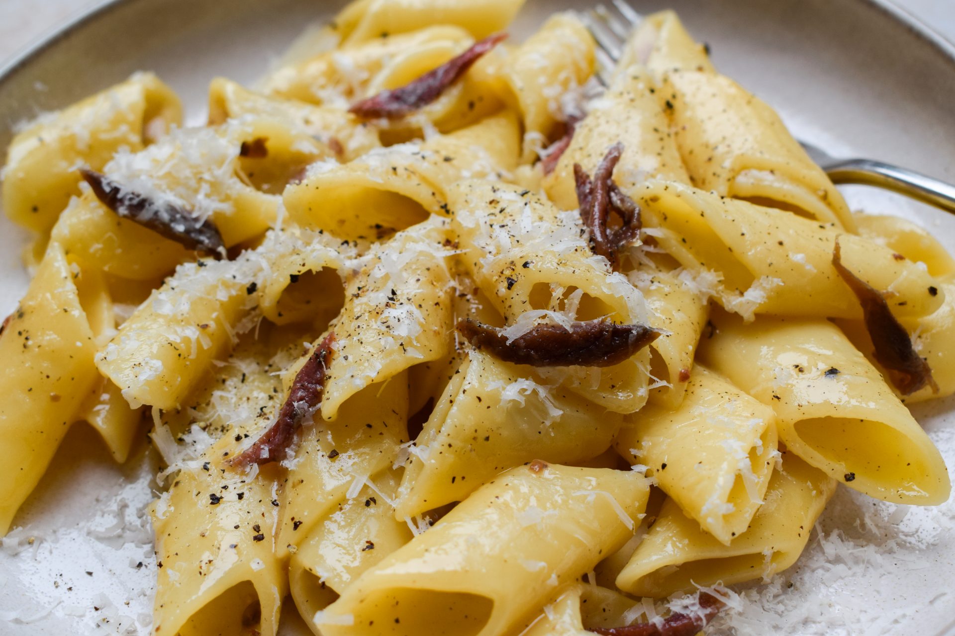 Anchovy Carbonara | Rachel Phipps