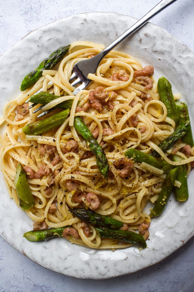 Potted Shrimp Pasta | Rachel Phipps