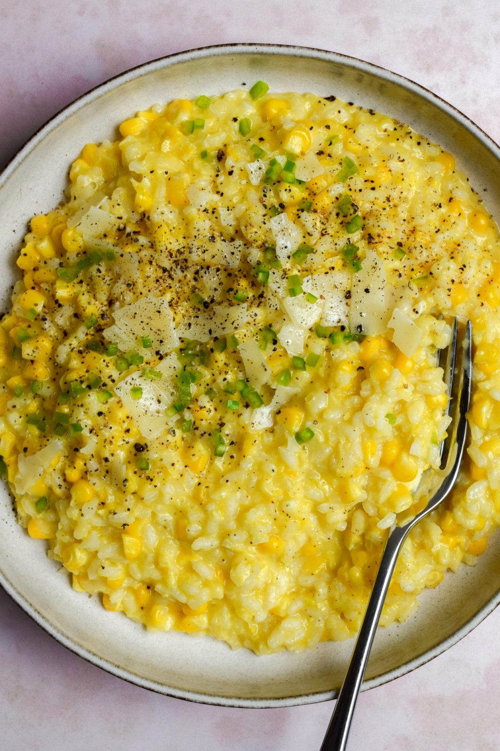 Creamy Corn Risotto | Rachel Phipps
