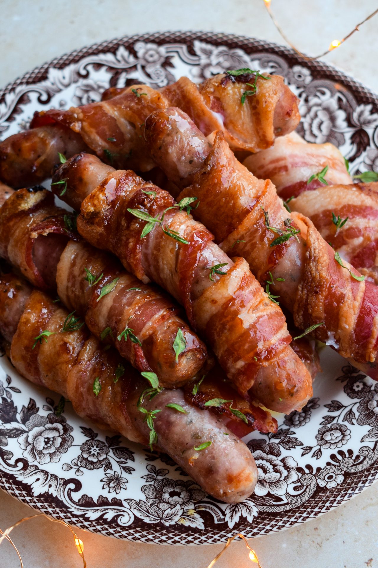 Sticky Maple Pigs in Blankets | Rachel Phipps